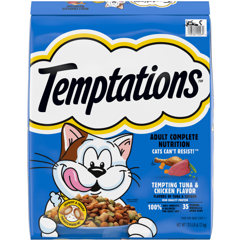 Tempting Tuna & Chicken Flavor Dry Cat Food